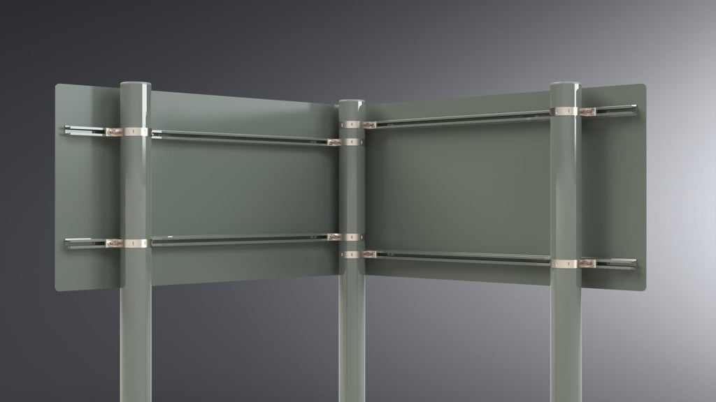 How To Create V Mount Sign Installation – Sign Trade Supplies Ltd