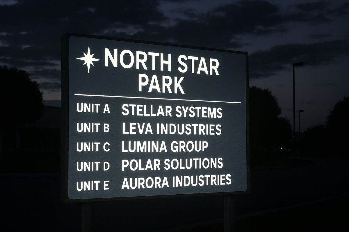 Why Reflective Signage Matters More in Winter – Sign Trade Supplies Ltd