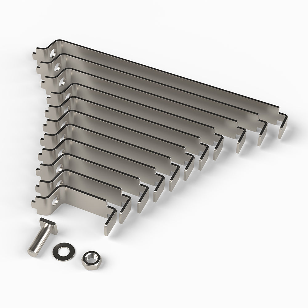 Back to Back Sign Post Clips | Double Side Sign Brackets – Sign Trade ...