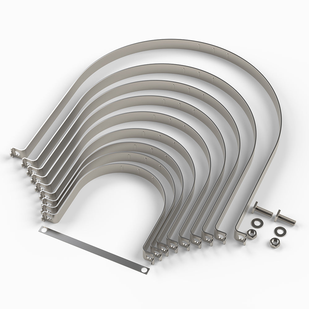 2 Bolt Large D Clips | Lamp post, Telegraph pole clips – Sign Trade ...