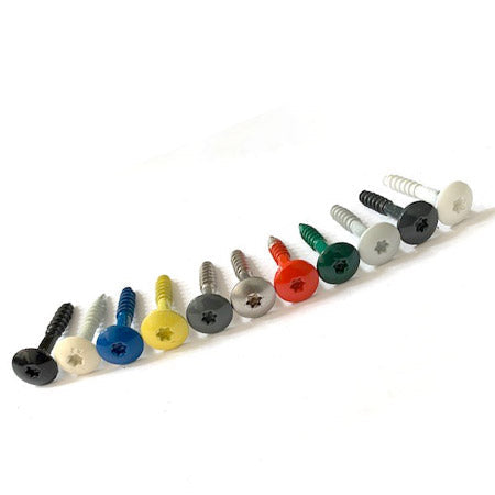 Sign Making Self-Coloured Screws, Screw Caps & Rivets – Sign Trade ...