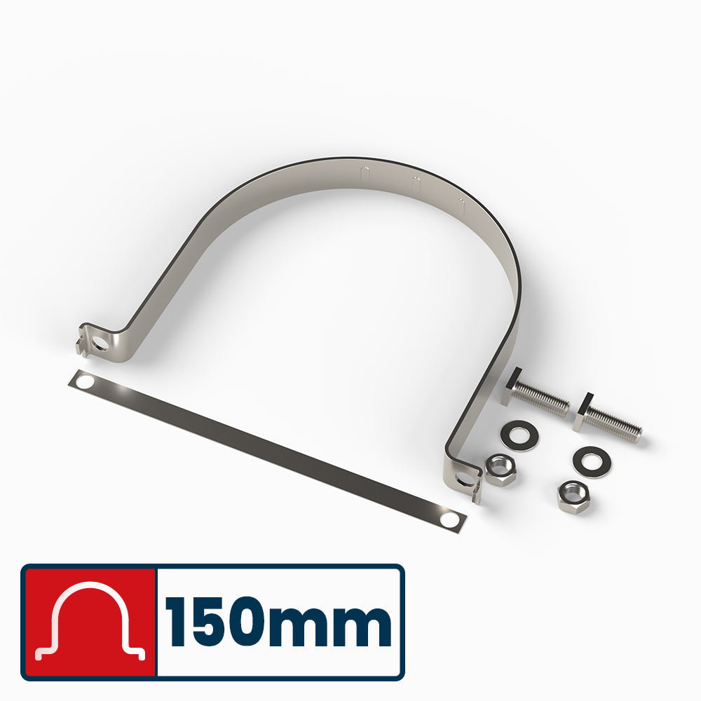 150mm - 6" Sign Post Clip – Sign Trade Supplies Ltd