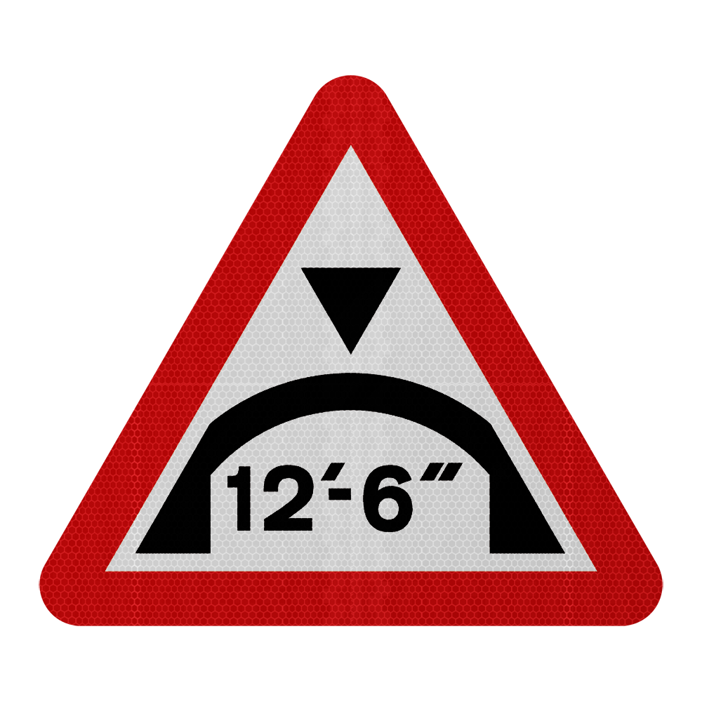 Available Headroom At Arch Bridge Road Sign (Imperial) | Diagram 531.1 ...