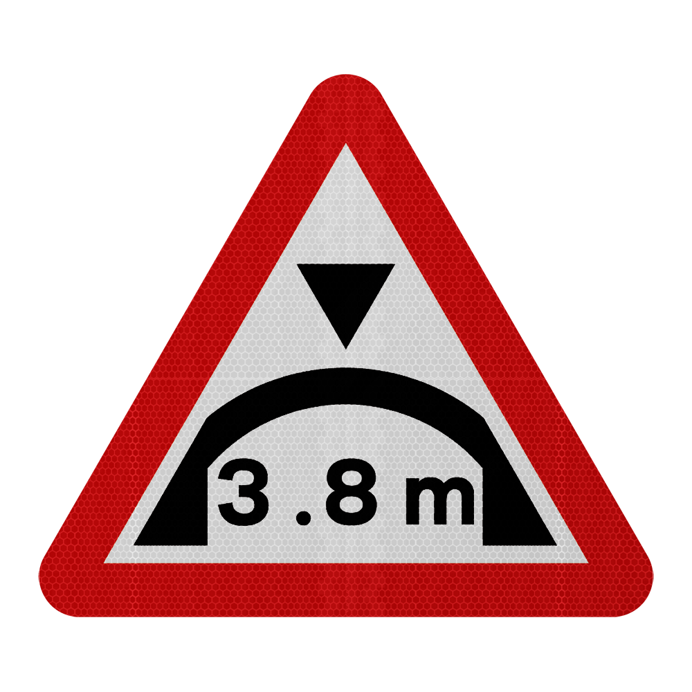 Available Headroom At Arch Bridge Road Sign (Metric) | Diagram 531.1AB ...