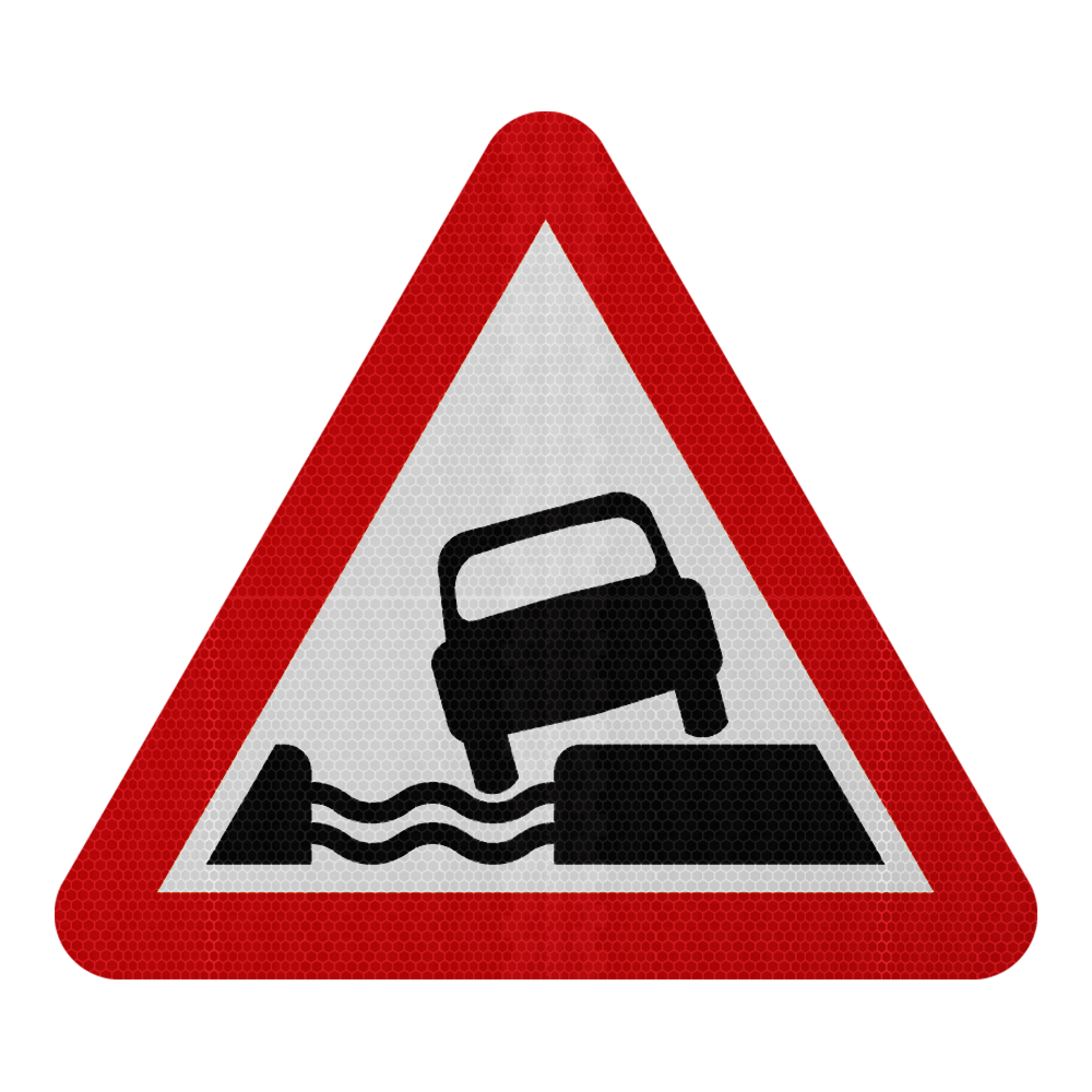 Watercourse Along Roadside Traffic Sign | Diagram 555.1 | RA2 | Post M ...