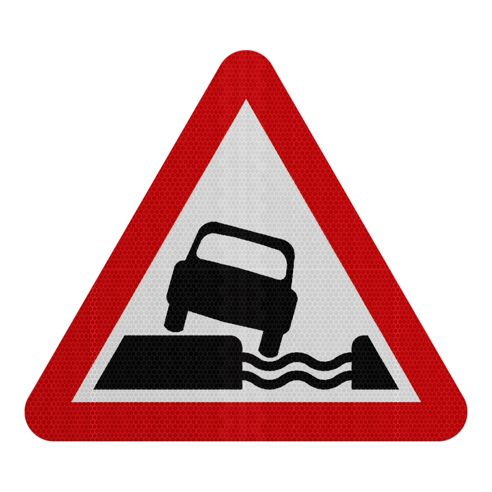Watercourse Along Roadside Traffic Sign | Diagram 555.1 | RA2 | Post M ...