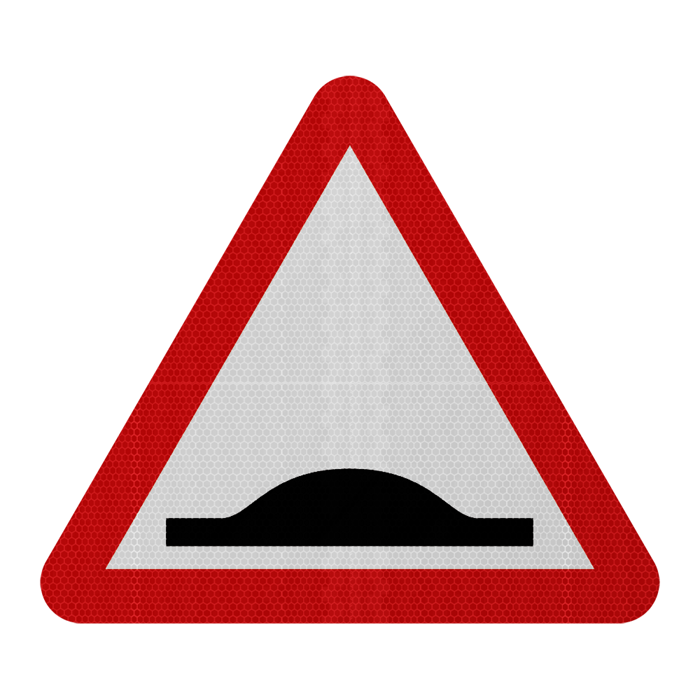 Road Humps Ahead Traffic Sign | Diagram 557.1 | RA2 | Post Mountable ...