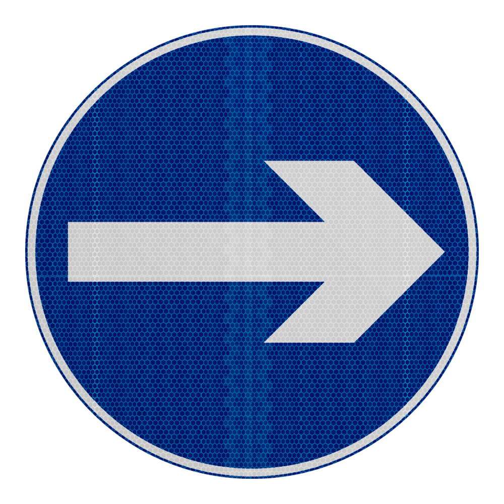 One-Way Direction of Travel Reversible Traffic Sign | Diagram 606 | RA ...