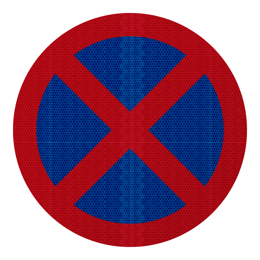 Stopping Prohibited Road Sign | Diagram 642 | RA2 | Post Mountable ...