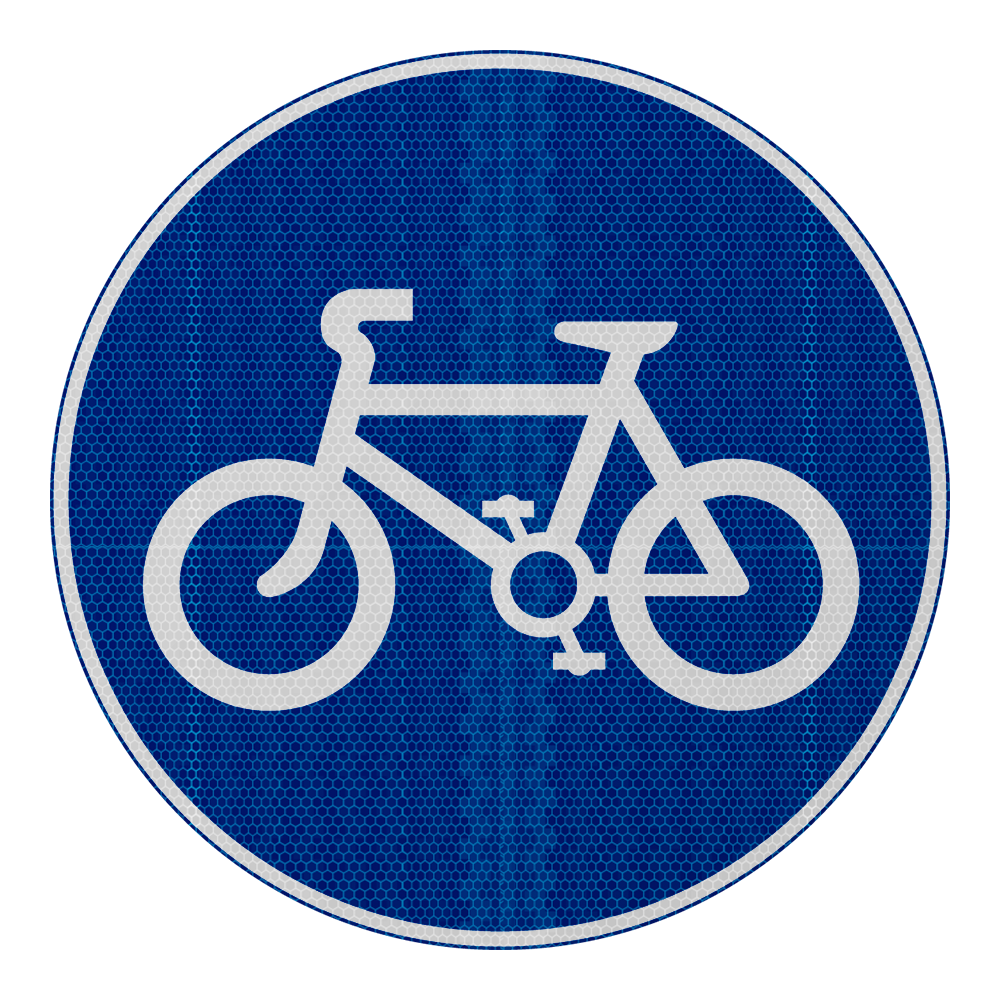Cycle Route Sign | Diagram 955 | RA2 | Post Mountable – Sign Trade ...