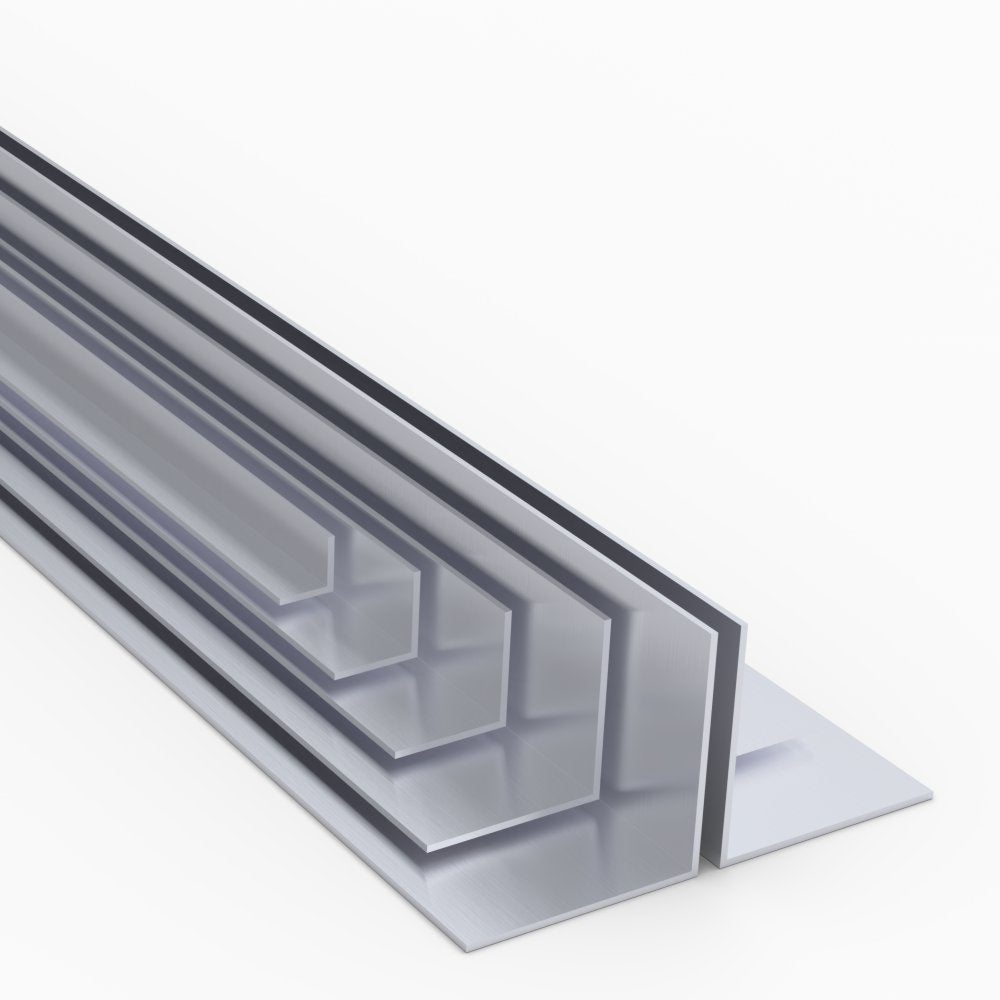 Aluminium L angle | Sign Fixing Equal Angle & Rail – Sign Trade ...