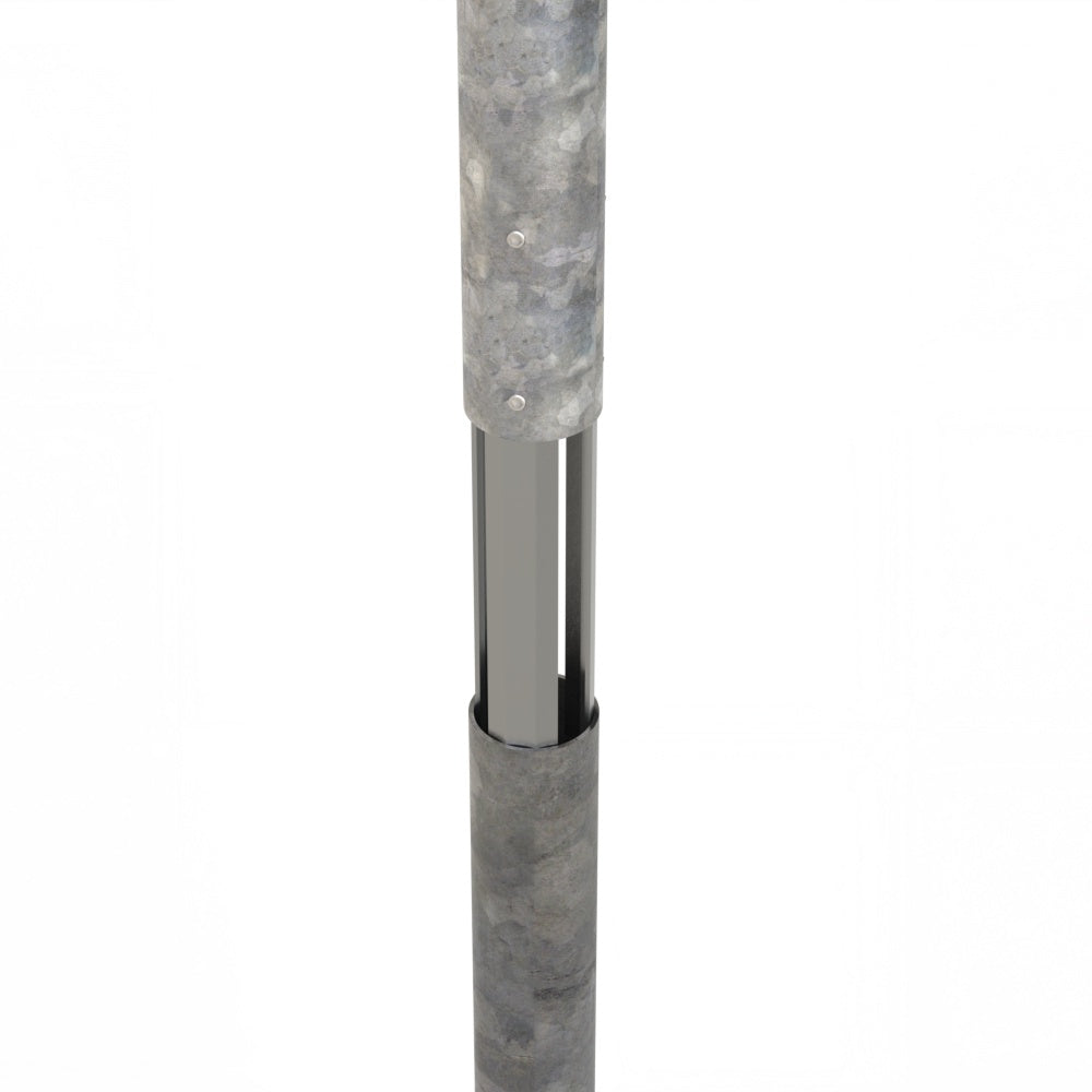 76mm Galvanised Sign Post Extension - 1 metre – Sign Trade Supplies Ltd