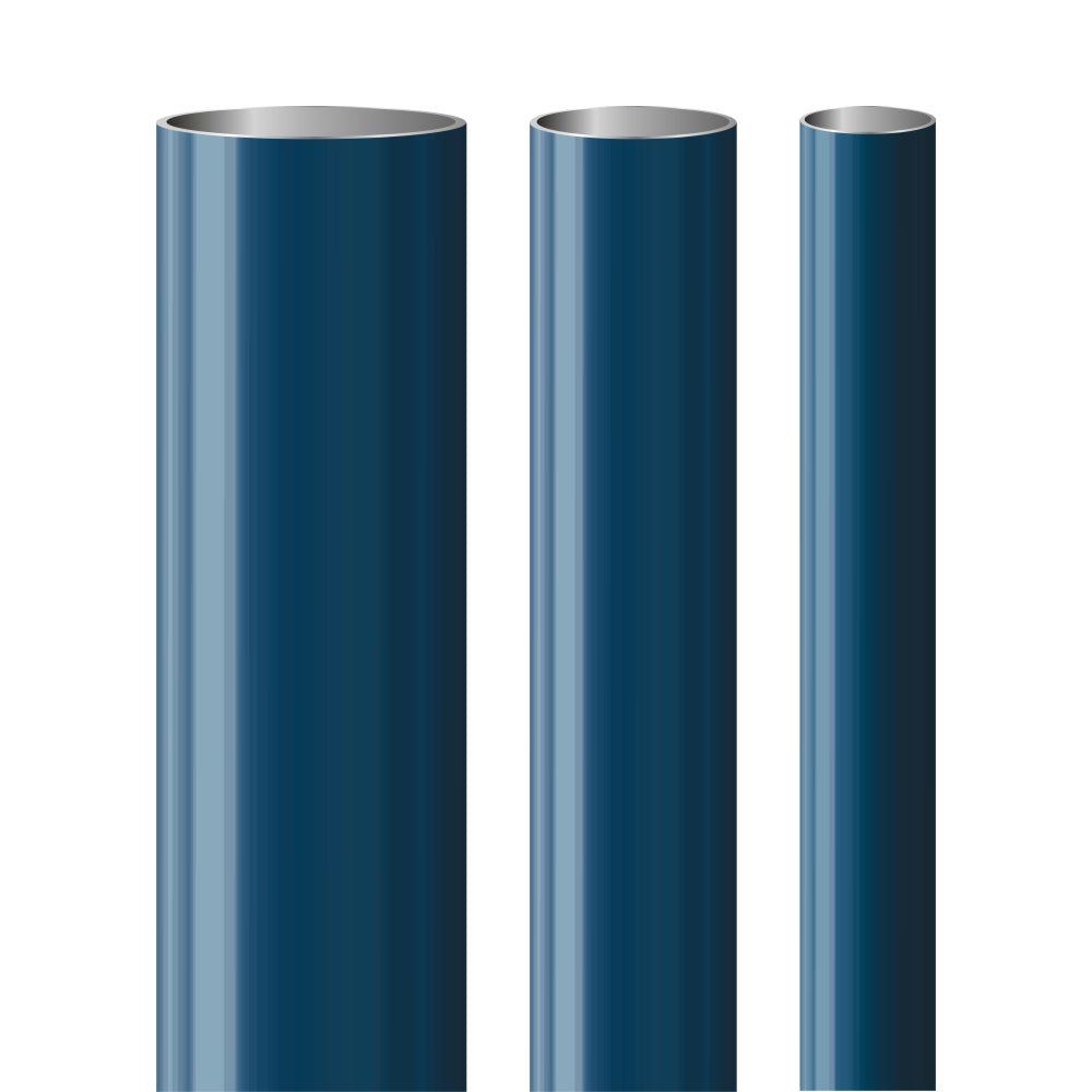 Blue Aluminium Sign Posts - RAL 5013 – Sign Trade Supplies Ltd