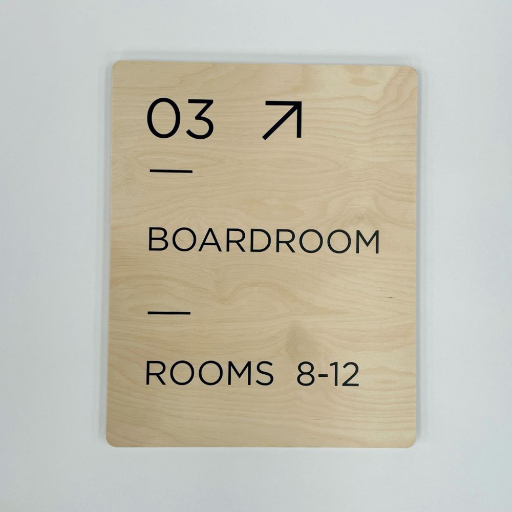 18mm Birch Ply Blanks - BB grade - Interior Office Wood Sign Wayfinding ...
