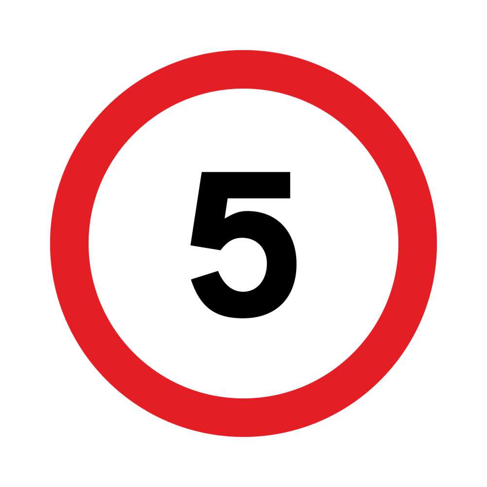 UK MPH Speed Limit Sign – Sign Trade Supplies Ltd