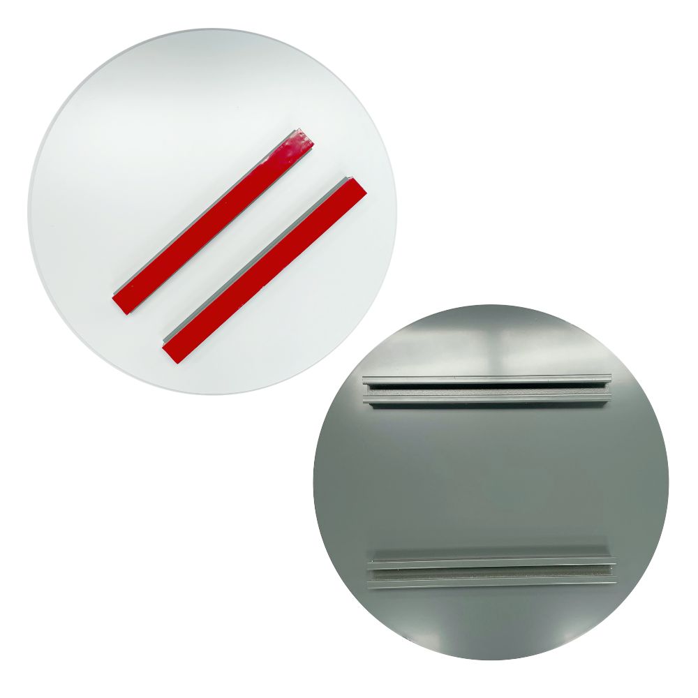 White/Grey ACM Disc Kit with Channel | Road Sign Round Blank – Sign ...