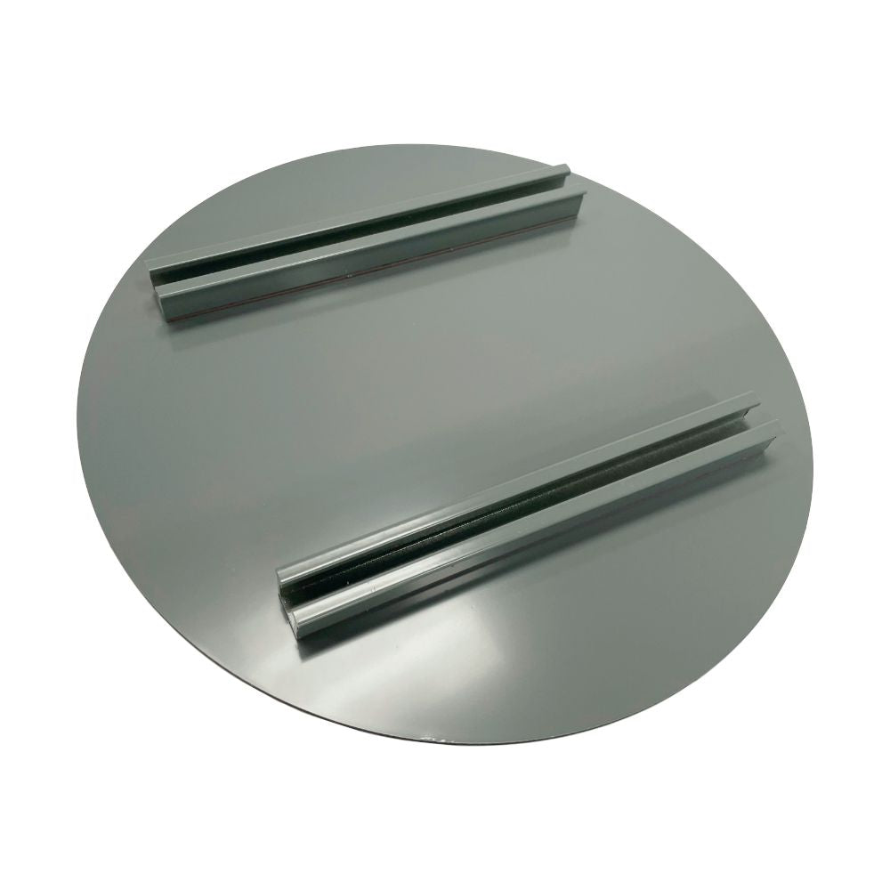 White/Grey ACM Disc Kit with Channel | Road Sign Round Blank – Sign ...