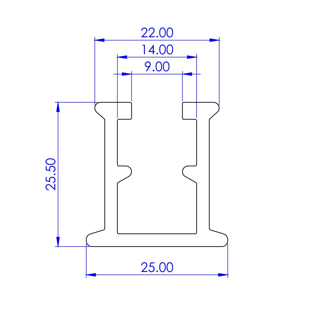 Medium Sign Channel / Sign Rail / Sign Stiffener | How to fix Signs To ...