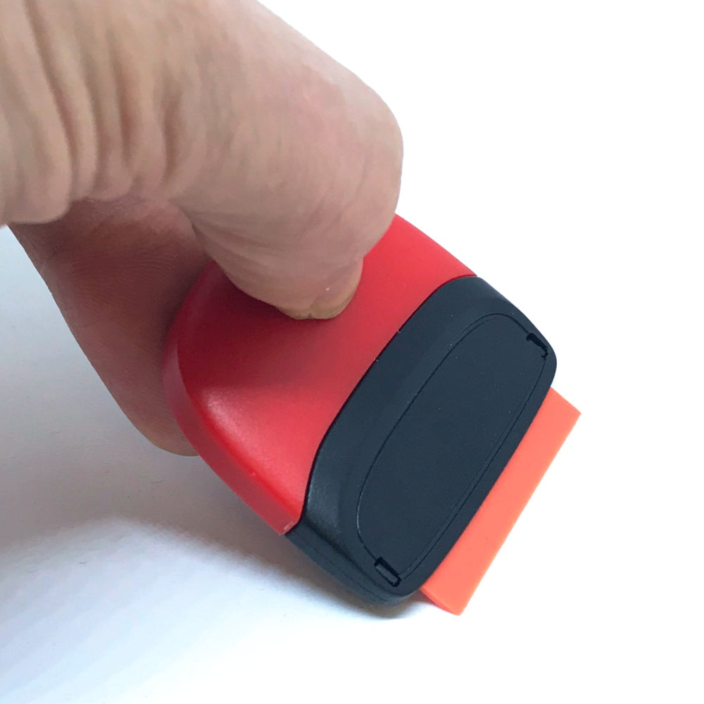 Mini Red Vinyl Scraper | sign vinyl removal tool – Sign Trade Supplies Ltd